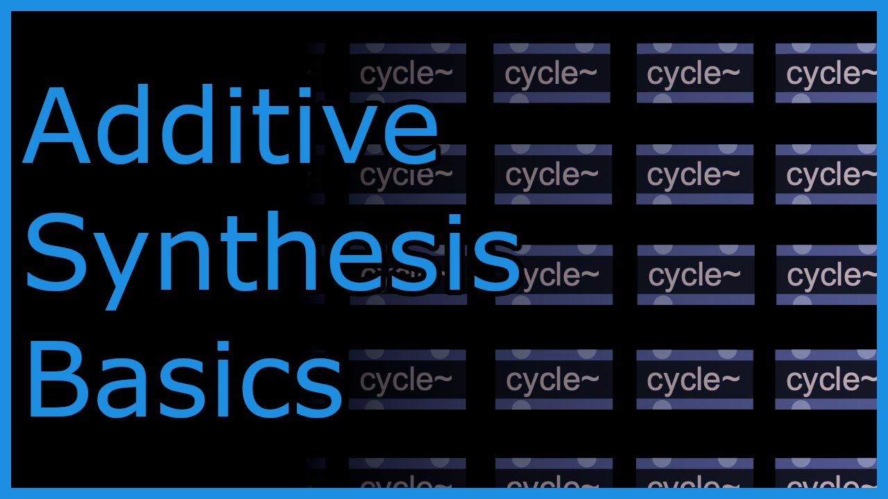 Additive Synthesis Basics | Max/MSP Tutorial