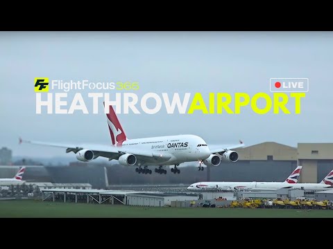 Heathrow Airport Live - Thursday 19th June 2025