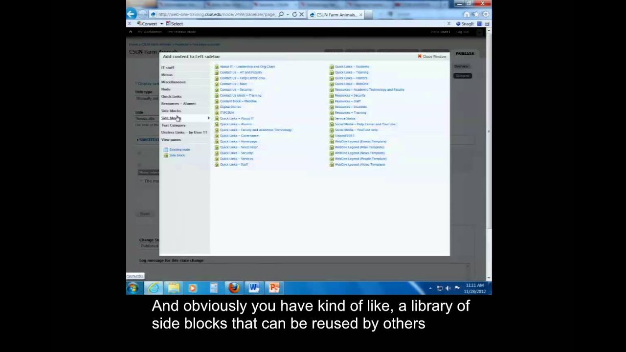 Using the Panelizer