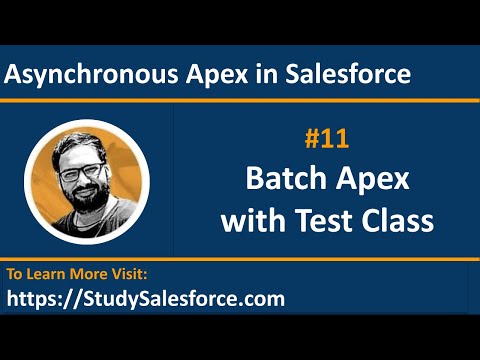 11 Example Batch Apex with Test Class | Asynchronous Apex | Salesforce Development Training Videos