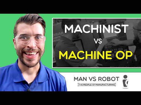 MAN vs ROBOT: Machinist vs Machine Operator | Ep. 107 | The People of Manufacturing