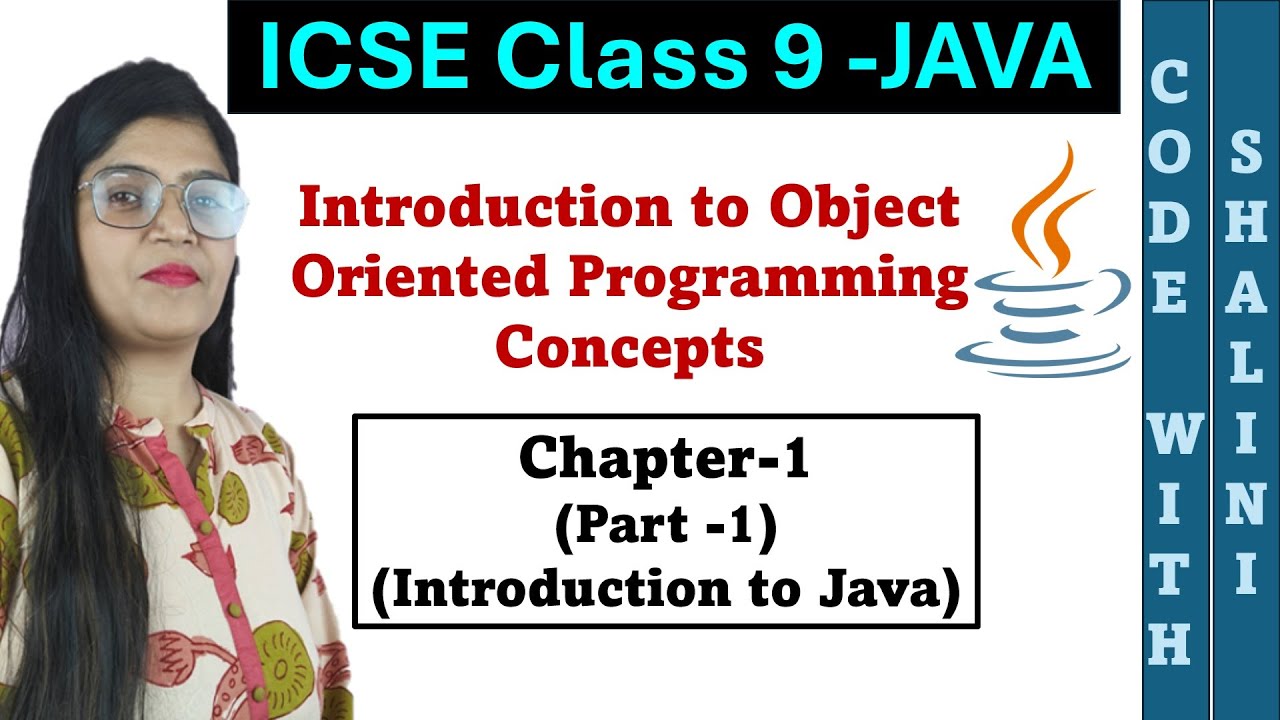 Introduction to Java | Icse understanding computer applications with BlueJ | Class 9 | ICSE Computer