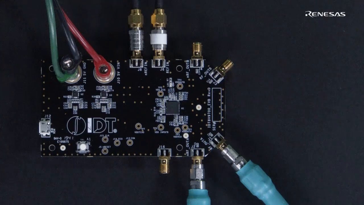 8V97003 Wideband mmWave Synthesizers