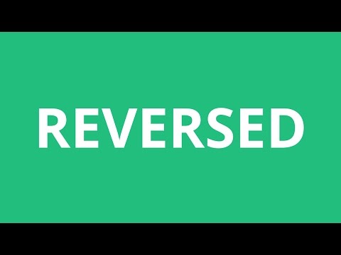How To Pronounce Reversed - Pronunciation Academy
