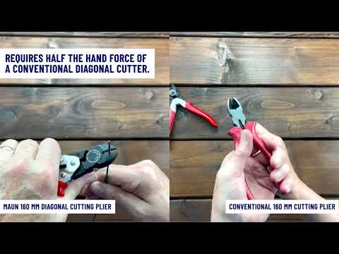 Professional Compound-Lever Diagonal Cutters - High-Leverage Cutters ...