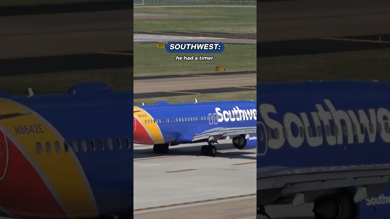 Passenger BOMB THREAT On-Board Southwest Airlines 😱 #aviation #airplane #plane #aviationlovers #atc