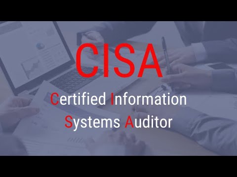 Certified Information Systems Auditor (CISA) Certification