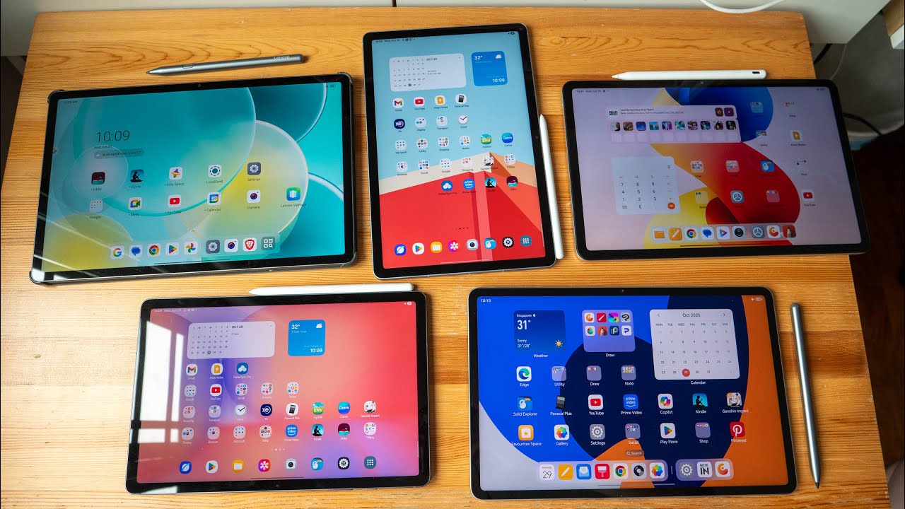 2025 midrange budget tablets with pen support (comparison review)