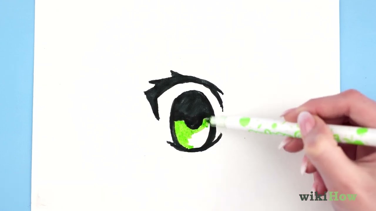 How to Draw a Chibi Eye