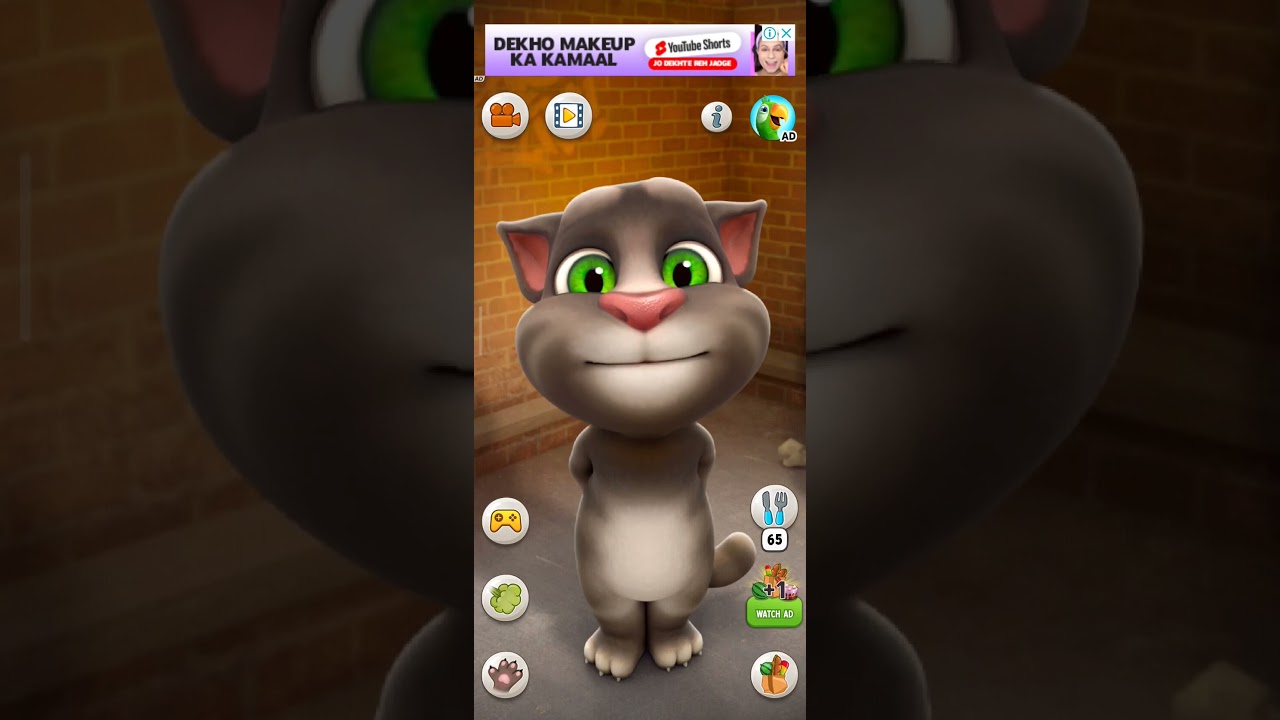 talking tom comedy video #shorts #viral #shortsfeed #funny #gaming #games #talkingtom #fun #cute