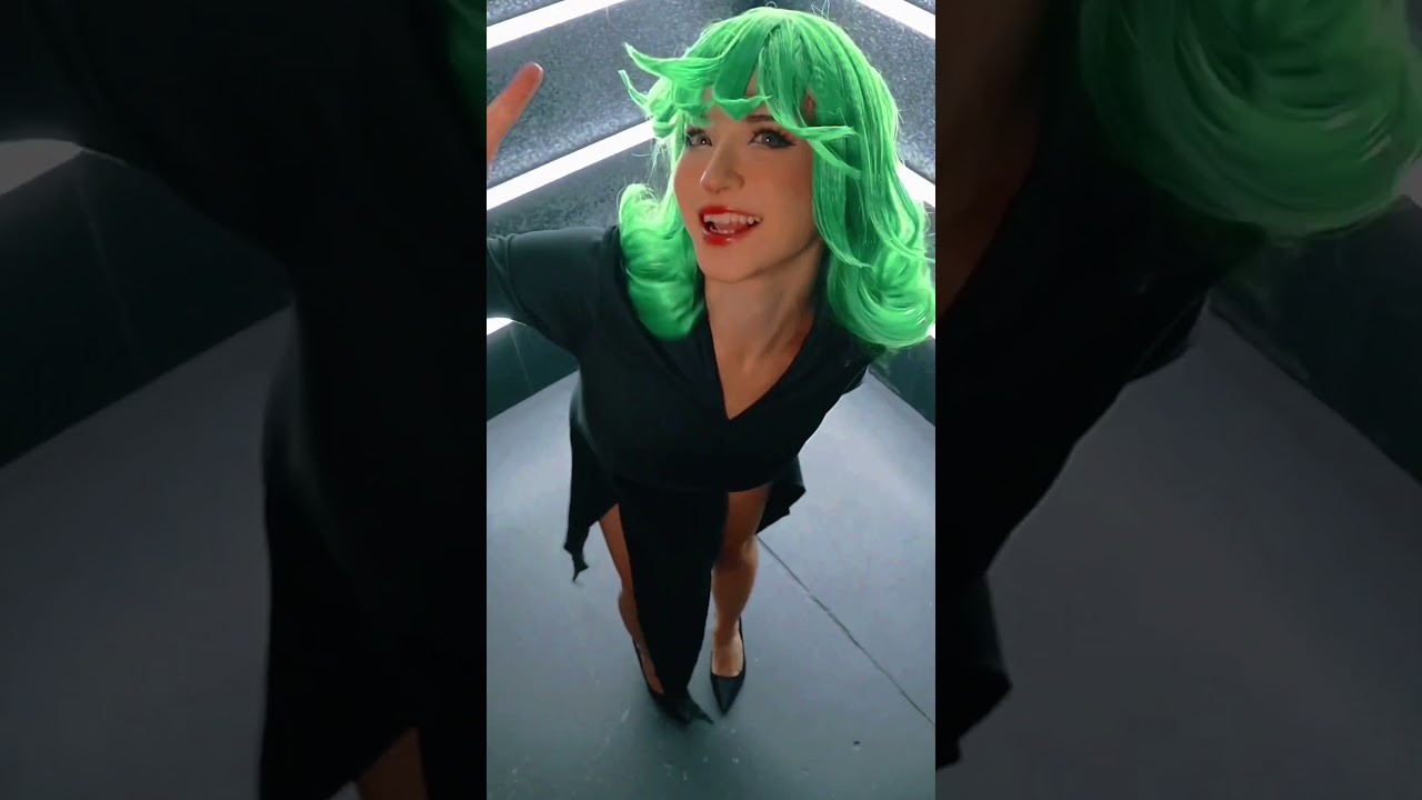 How big boys see Tatsumaki! 😏 #onepunchman #tatsumaki #cosplay #cosplaygirl #cosplayer #shorts