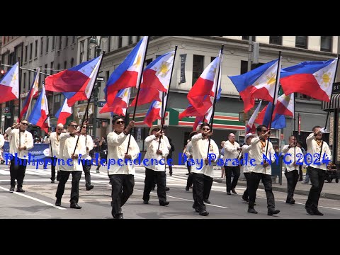 Philippine Independence Day Parade New York City 2024 Part 1 of 2 [4k]