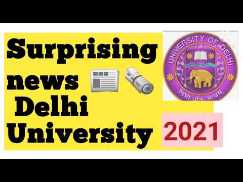Surprising News 📰🗞️ | Delhi University | UGC admission | DU