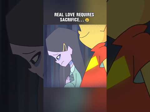 True love is selfless and sacrifice gives meaning to life😢..l #animationmovie #animation #shorts