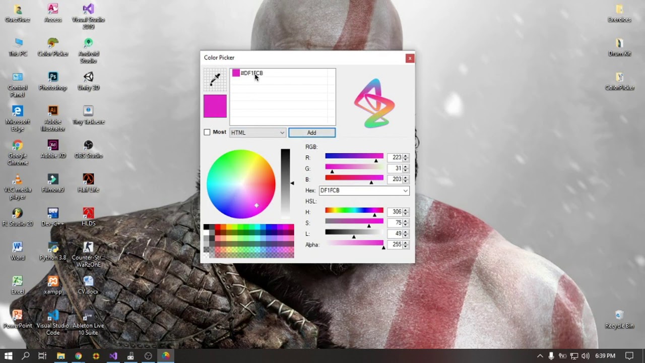 Color Picker (Source Code) | Vb.net | X_Layer