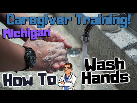 CDC 7 step guideline to hand washing