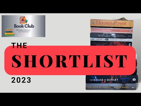 The Historical Book Club Book Shortlist for 2023