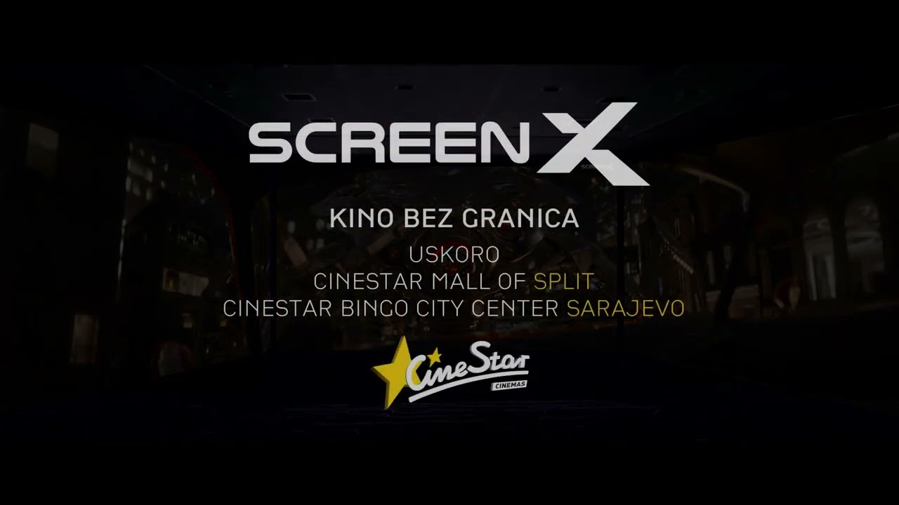 Svjetska kino inovacija u BiH – ScreenX ekskluzivno u CineStaru - Jabuka.tv