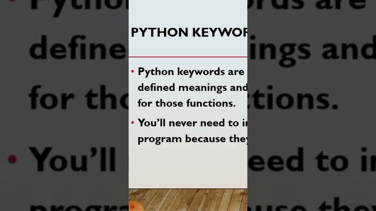 Python Keywords Short | Python programming language | Malayalam Tutorial