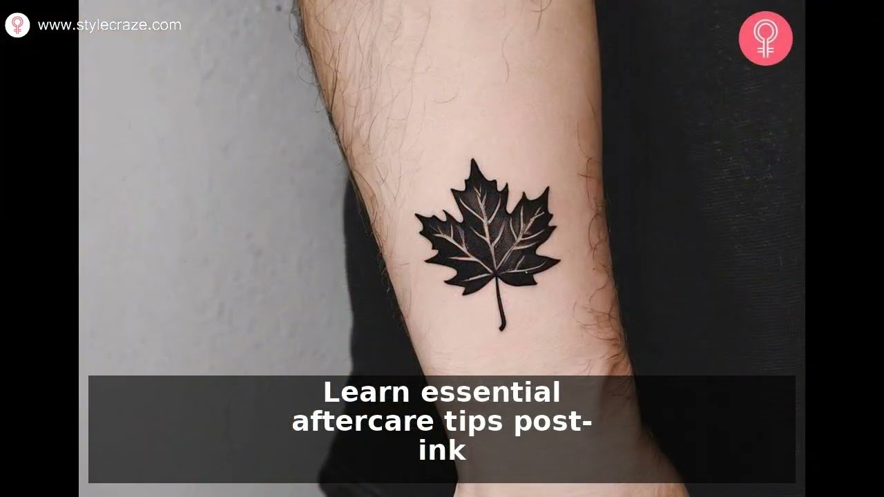 25 Stunning Maple Leaf Tattoos & Their Symbolic Meanings