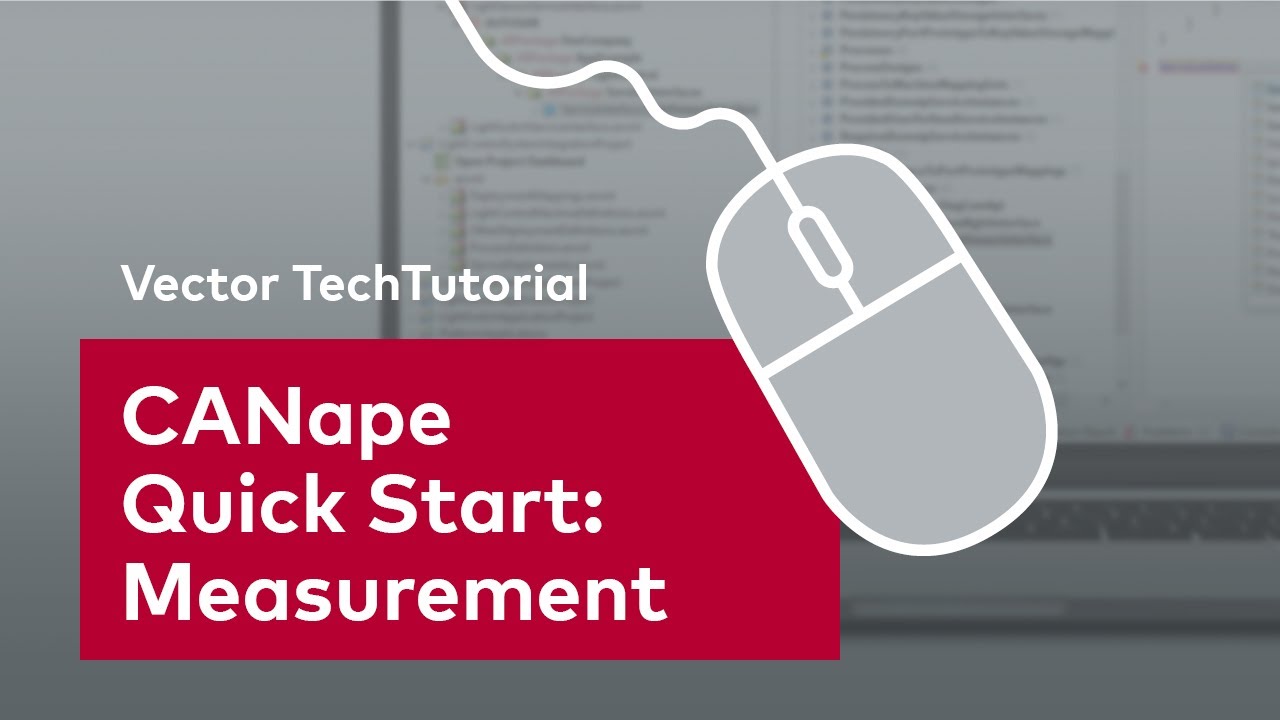 CANapeチュートリアルビデオ | Vector