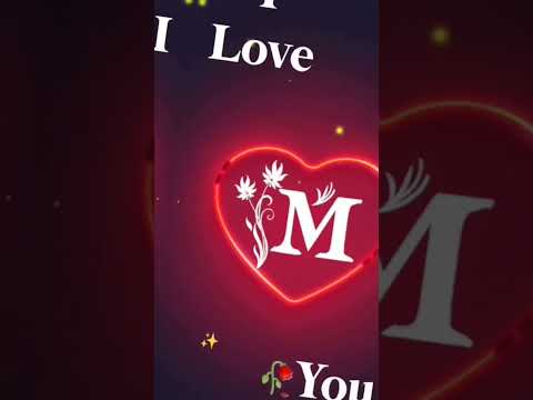 #M Love status|| Love WhatsApp status|Name status#short #nameart #lovestatus
