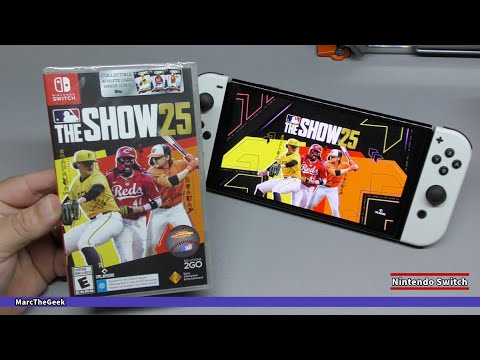 MLB The Show 25 Unboxing & Gameplay on Nintendo Switch