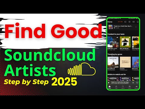 how to find good soundcloud artists 2025 | find artists on soundcloud app | new soundcloud artists