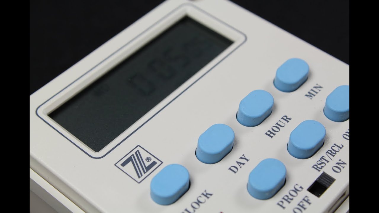 EMX DTM-9 7 Day Timer Programming