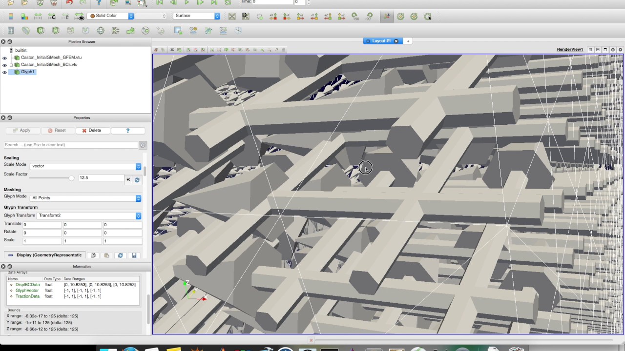 Paraview tutorial for ISET generated files