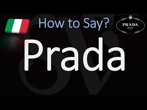 How to Pronounce Prada? (CORRECTLY) Italian & English Pronunciation