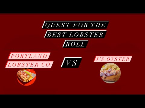 Quest For The Best Lobster Roll in Portland Maine, Old Port Edition• Week One Of Four!