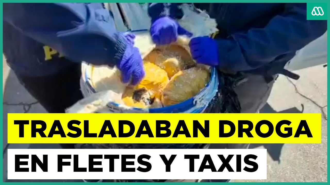 PDI incauta más de 280 kilos de droga entre cannabis y cocaína: era trasladada en taxis y fletes