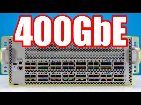 FASTEST Server Networking 64-Port 400GbE Switch Time!