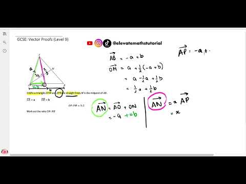 GCSE Level 9 Vector Proofs