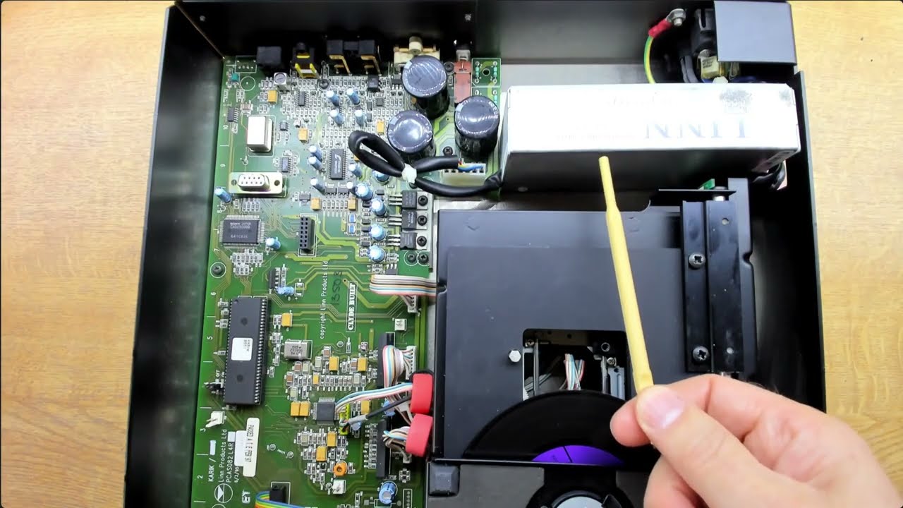 Repair of a leaky Linn Karik CD Player