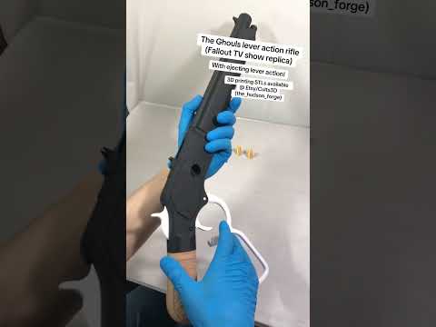 🎭 The Ghouls Lever Rifle from Fallout TV show・ 3D File for 3D printing ...