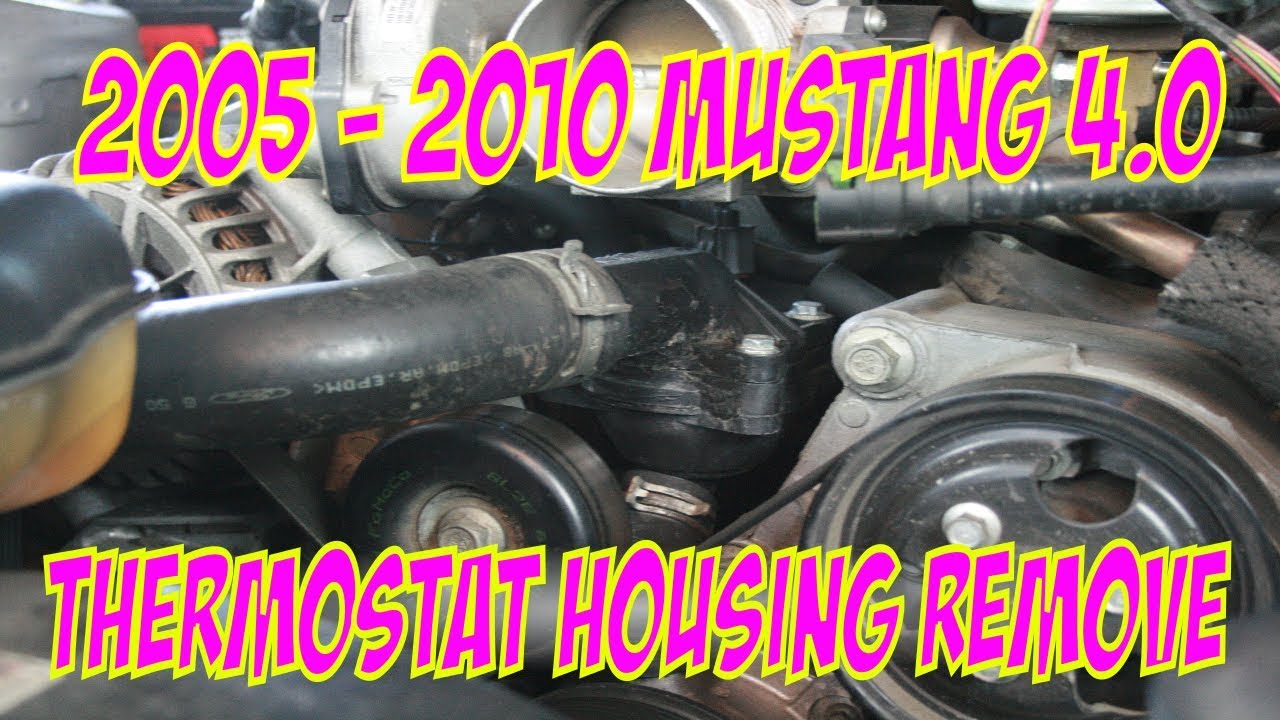 ⫷ Mustang Thermostat Housing / Water Outlet ⫸