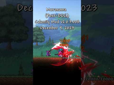 Evolution Of The Murasama (2017 - 2024) #terrariacalamitymod #terraria #games #gaming #calamity