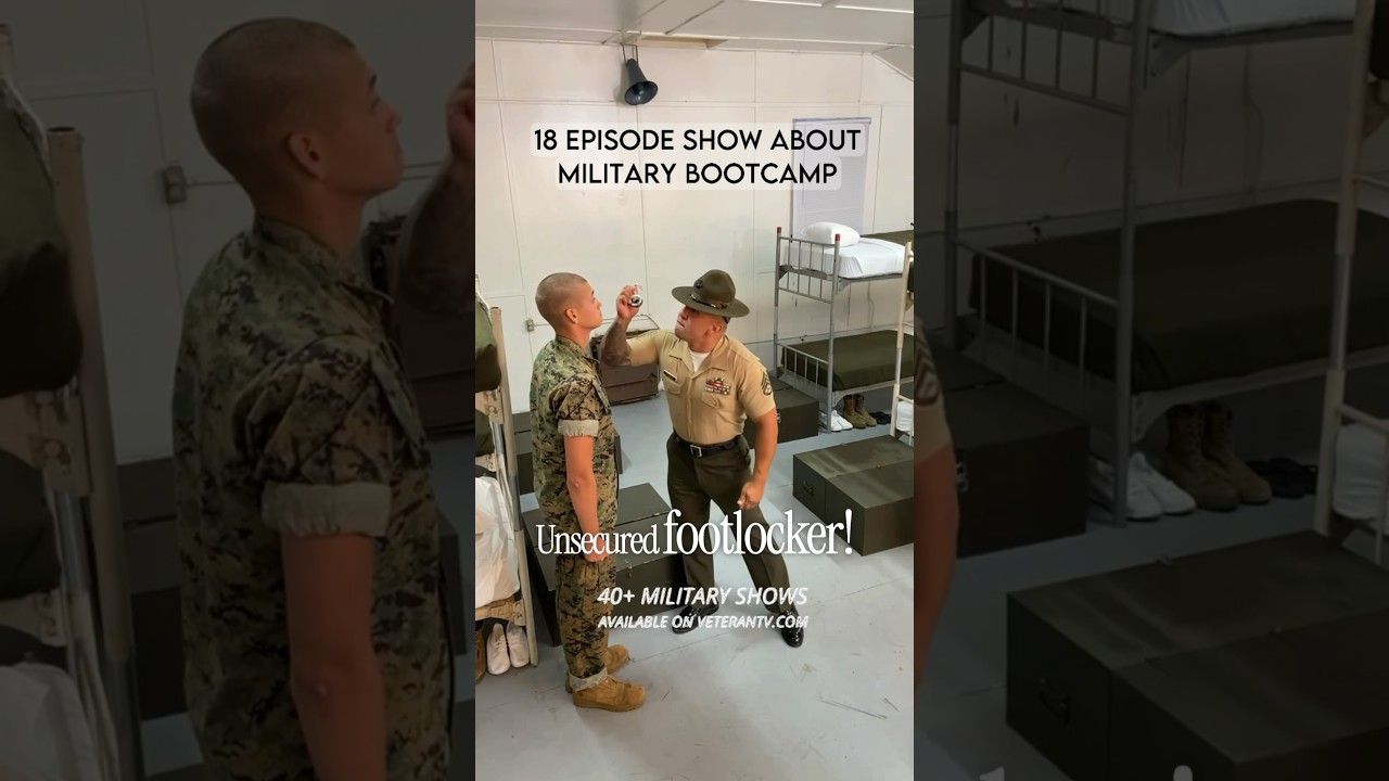 US MARINE BOOTCAMP & ARMY BASIC TRAINING | 40+ MILITARY SHOWS AVAILABLE ON VETERANTV.COM