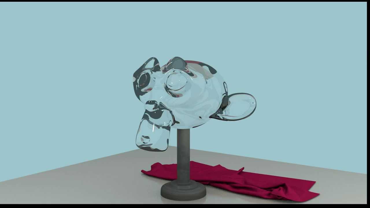 BLENDER CLOTH TEST ON SUZANNE MONKEY