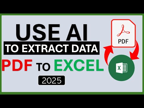 PDF Invoice to Excel Easiest Way 2025