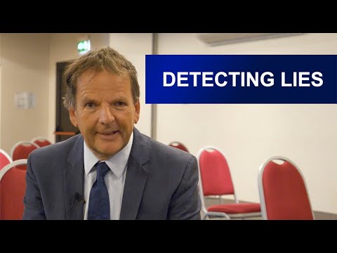Aldert Vrij: methods for detecting lies and deceit