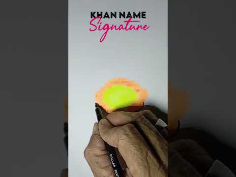 KHAN SIGNATURE | MY NAME SIGNATURES | DESIGN YOUR OWN
