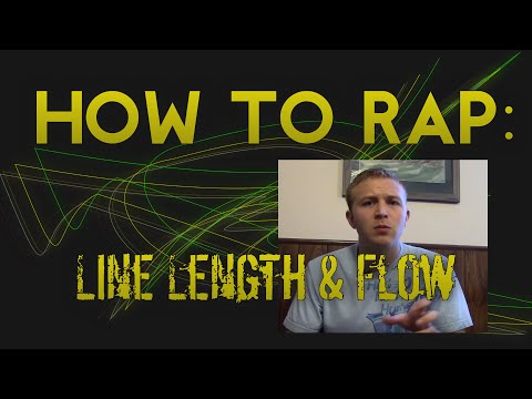How To Rap: How Do Syllables Per Line Change Flow?