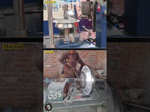 Pot Making Process | automatic vs manual #workshop #manufacturing