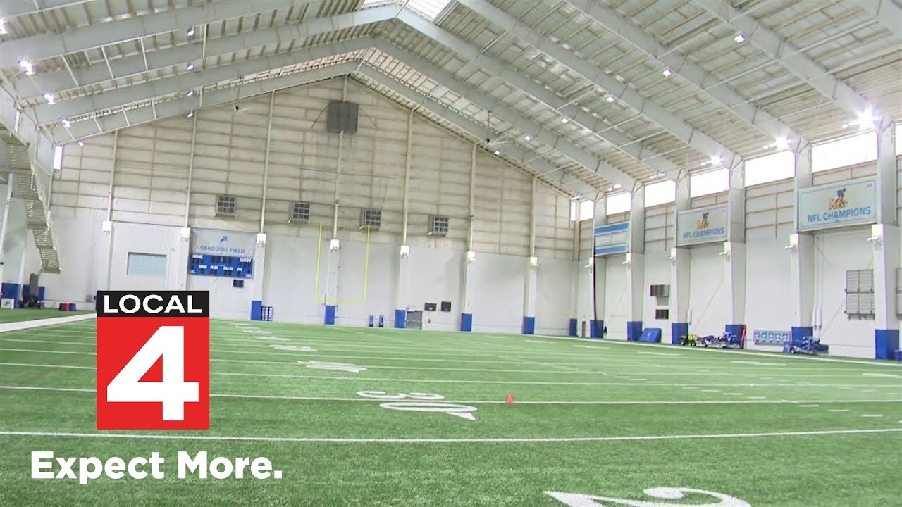 Full guided tour of Detroit Lions practice facility in Allen Park