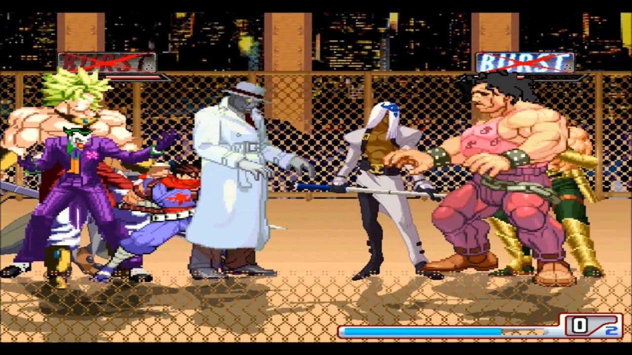Pointless MUGEN 4v4 Simultaneous Tournament, Round 1-1