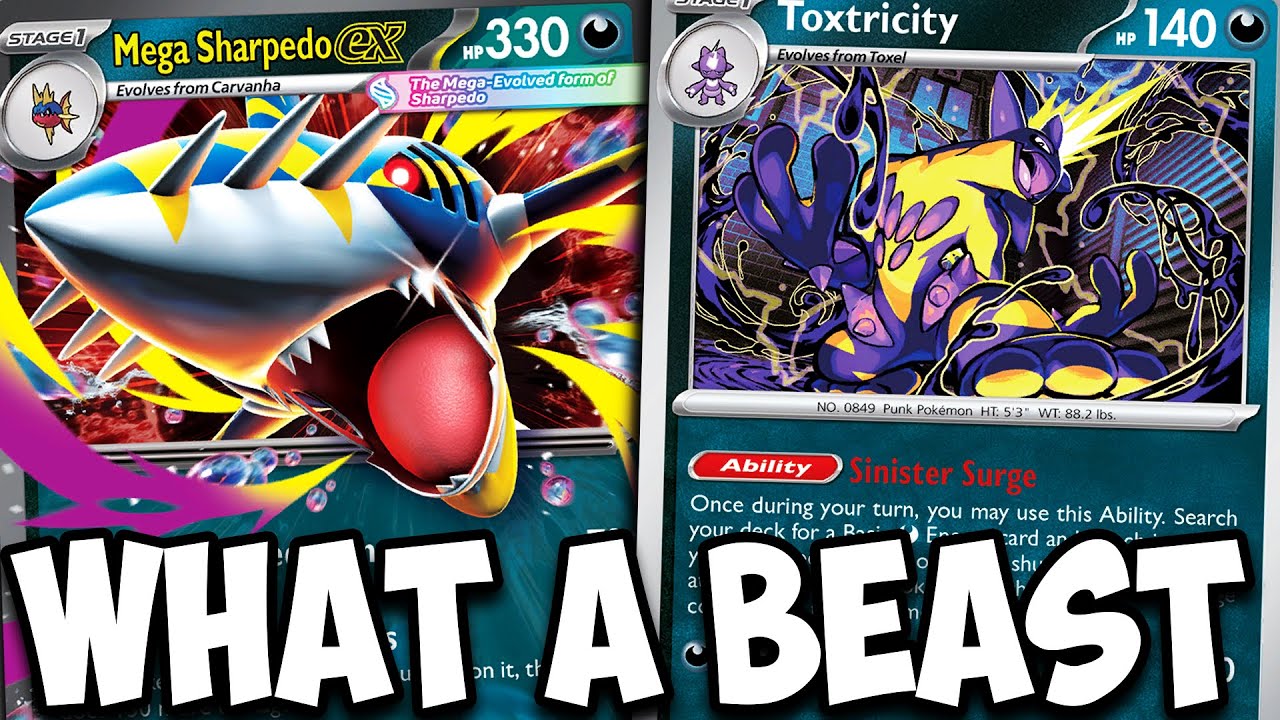 Mega Sharpedo ex Is An Absolute BEAST!