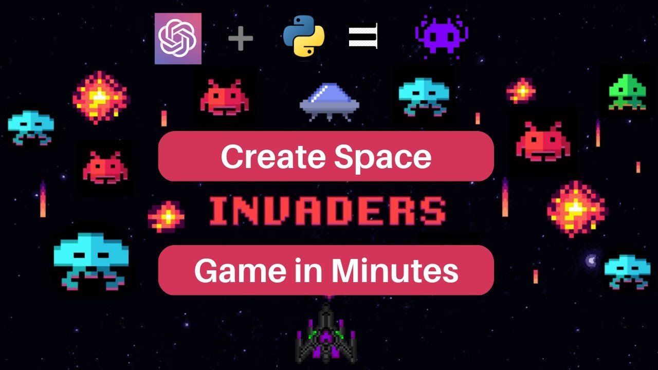 Create Space Invaders Game with ChatGPT | No Code